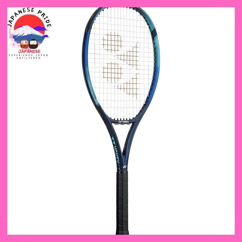[Japan] Yonex (YONEX) Tennis racket frame only E zone feel for beginners Sky Blue (018) G0 07EZF ...