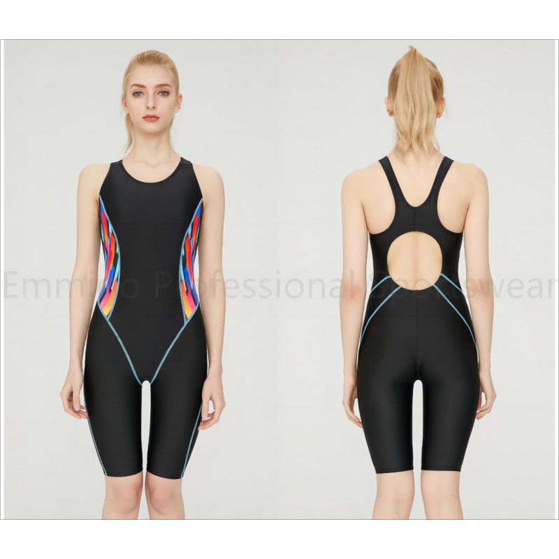 Female Training One Piece Swimsuit With Padded Women Professional ...
