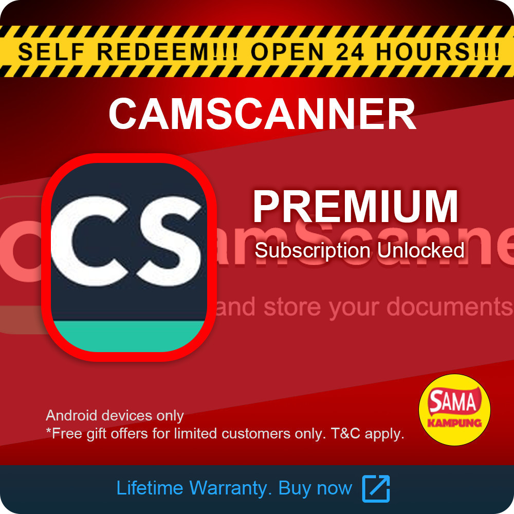 [ANDROID APP] CamScanner MOD | TRUSTED SELLER | LIFETIME WARRANTY ...