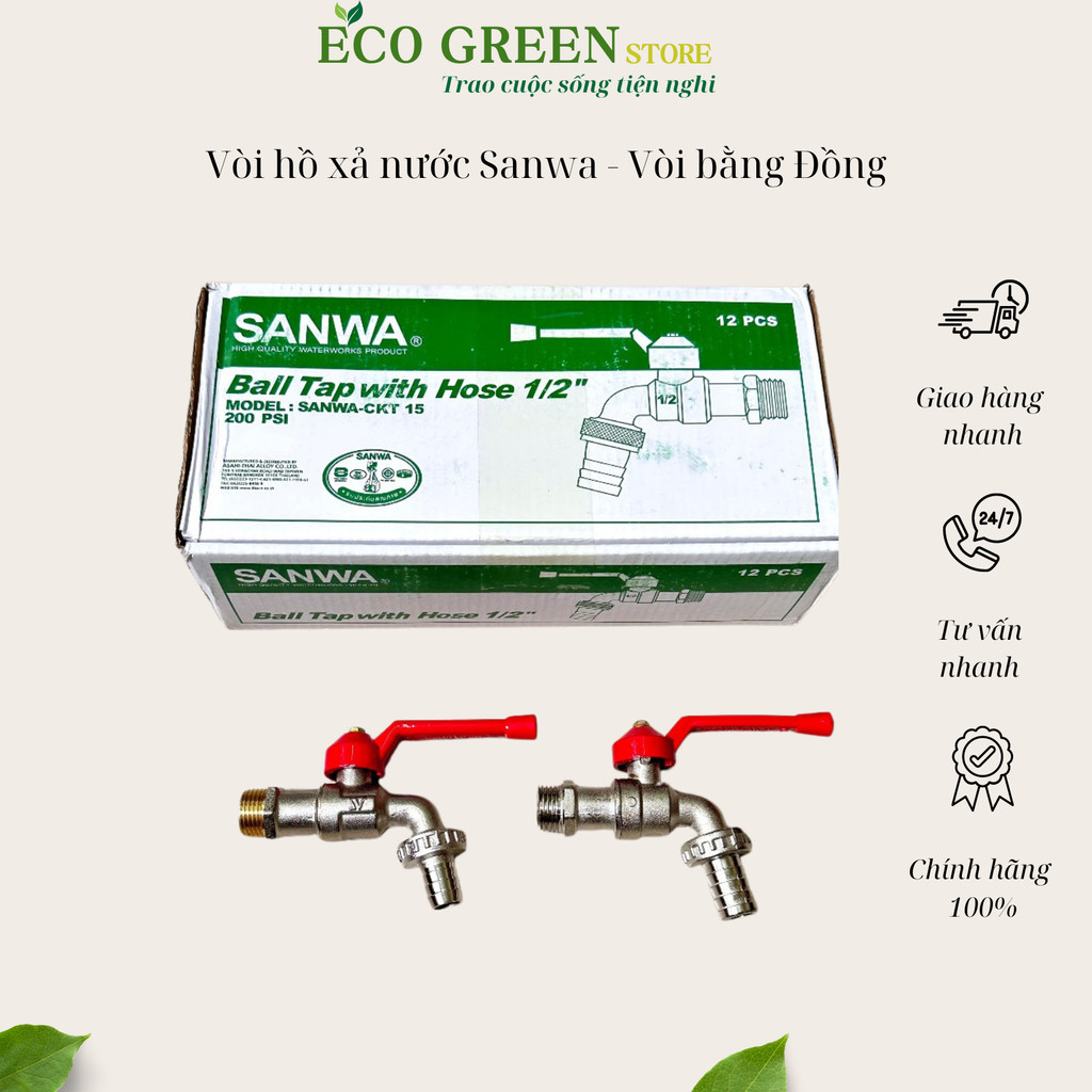 Sanwa Flush Faucet - Threaded Copper Faucet 21 /en 27 (1 / 2-3 /4 ...