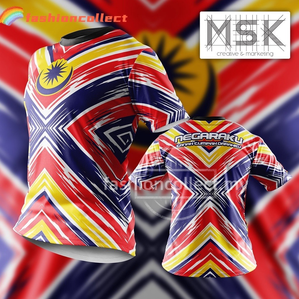 2024 Jersey Negaraku Merdeka Malaysia T Shirt Merdeka JERSEY BAJU ...