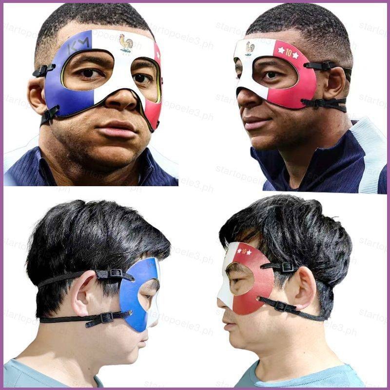 Ellen UEFA Euro 2024 Mbappe the same mask cosplay Gaul Rooster French ...
