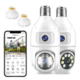 V360 PRO Ip Wifi Security Camera Full HD 2 Lenses Night Vision ...