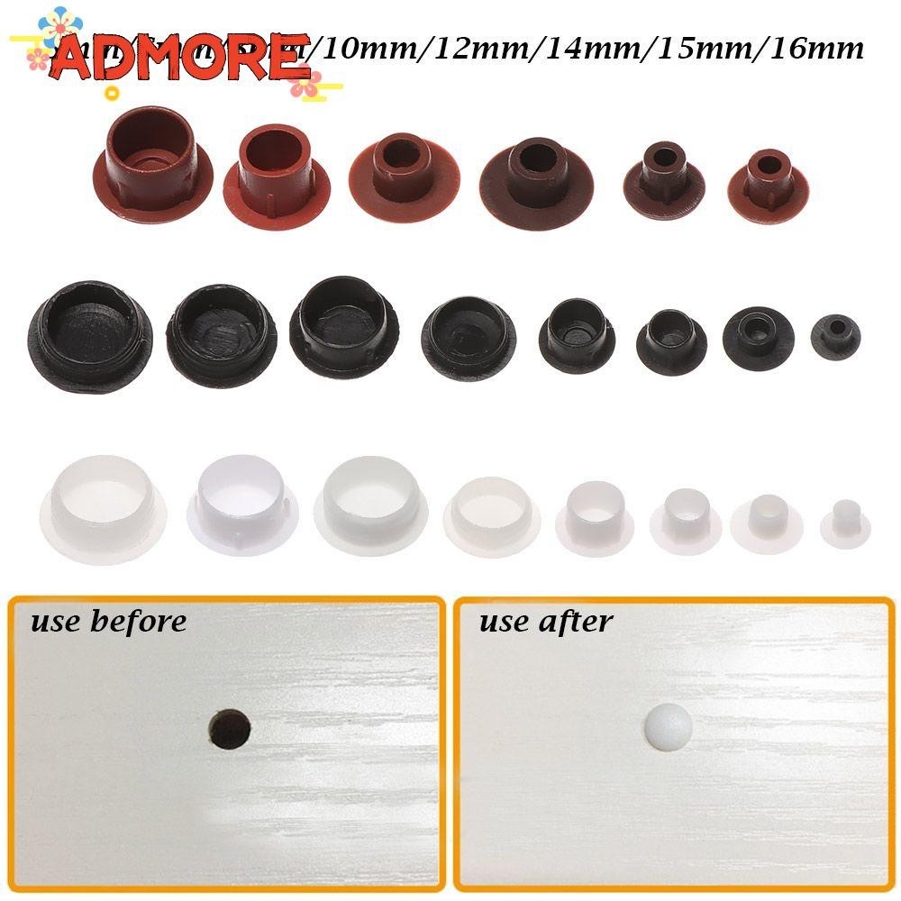 ADMORE 50Pcs Furniture Hole Covers Practical Hardware Hole Ornament ...