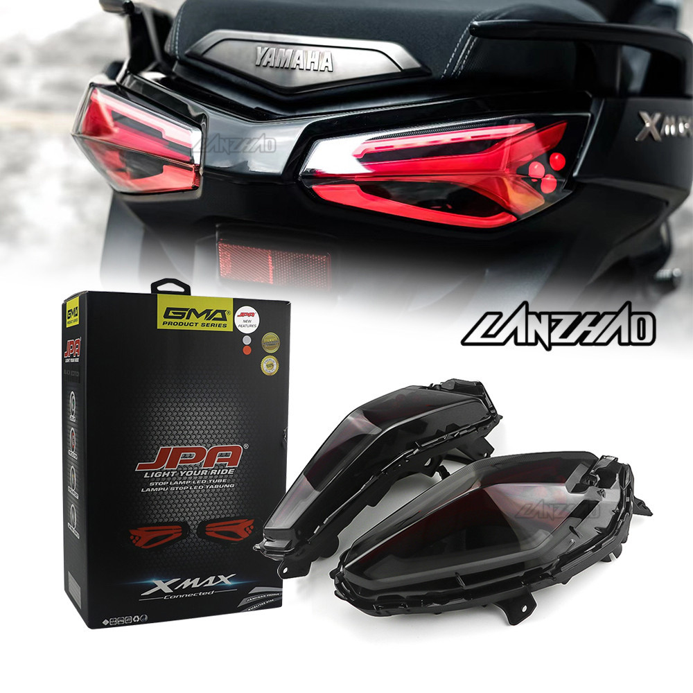 For YAMAHA XMAX 300 v2 2023-2024 Assy Tail Lights Integrated JPA LED ...