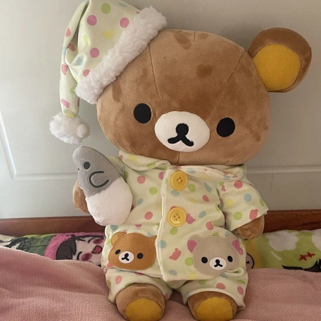 Rilakkuma Plush Toy Doll Rilakkuma Bear Doll Rilakkuma Sleeping ...
