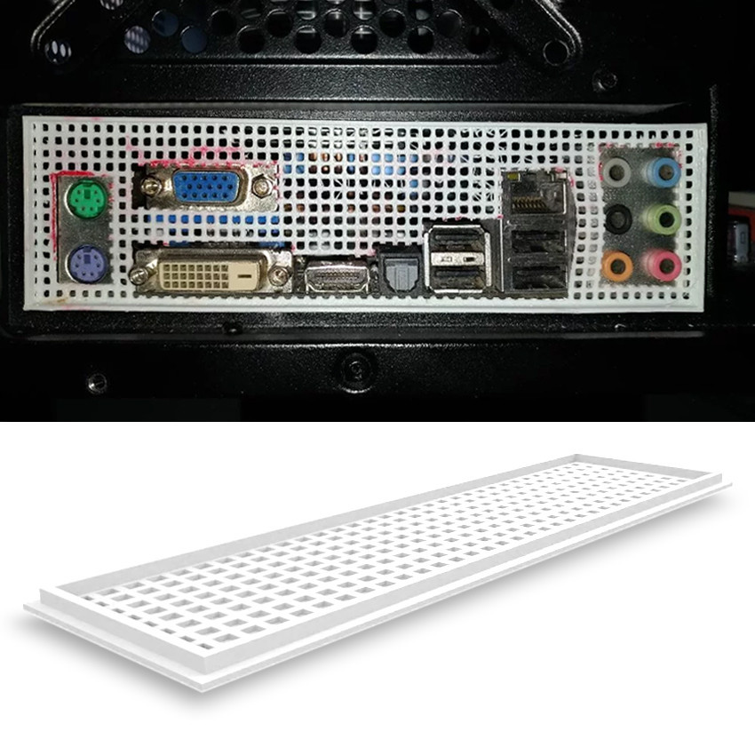 3D Printed Universal IO Shield for Motherboard IO Backplate | Shopee ...