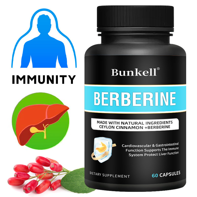 Bunkell Berberine Supplements Support Heart and Cardiovascular Health ...