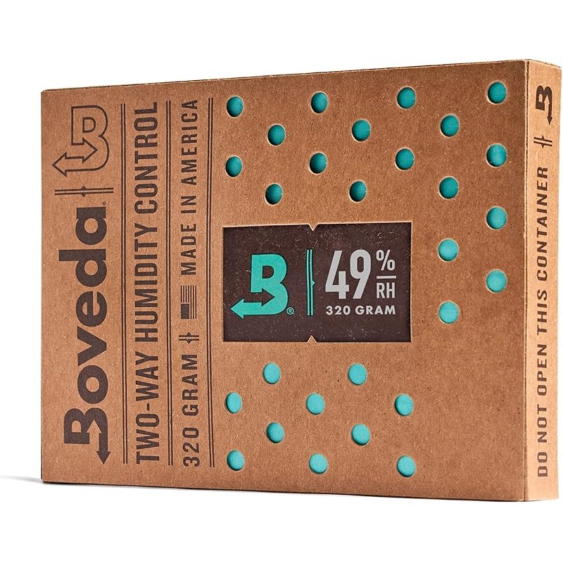 Boveda 69% Two-Way Humidity Control Pack For Large Wood Humidifier ...