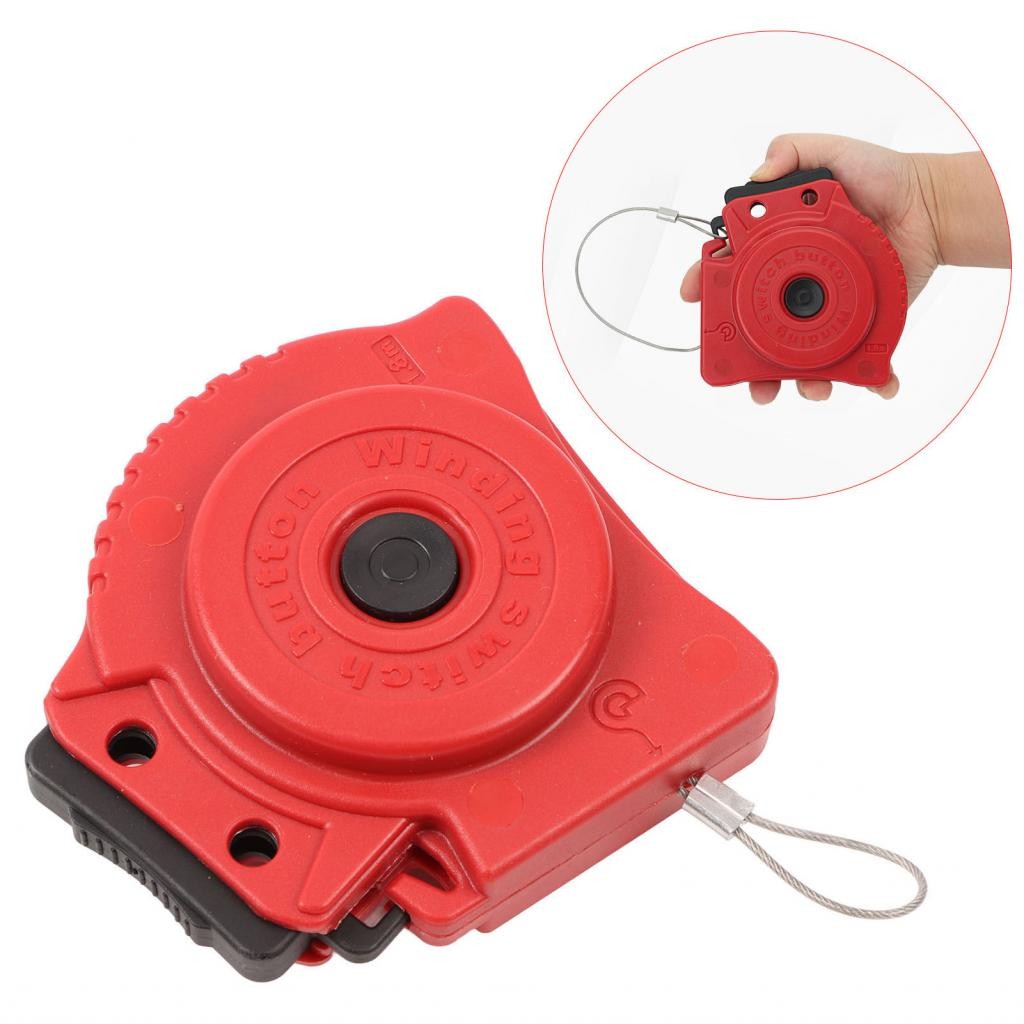 Honglai8 Lockout Tagout Cable Lock - Industrial Device Retractable 2mm ...