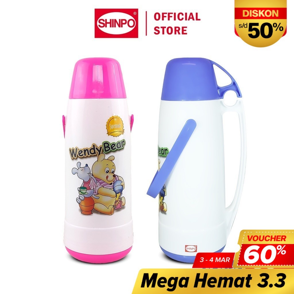 TERMOS Shinpo Hot / Cold Water Thermos 700 ML Thermos Harmony Vacuum ...