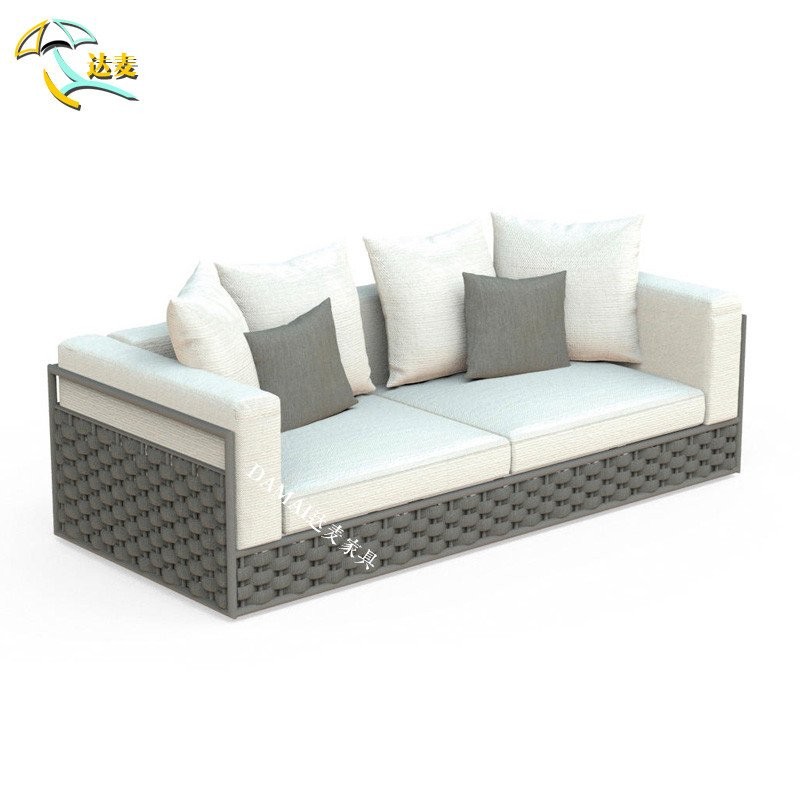 Set Sofa Luar Kreatif Kreatif Perabot Pereka Nordic Kerusi Sofa Rotan ...