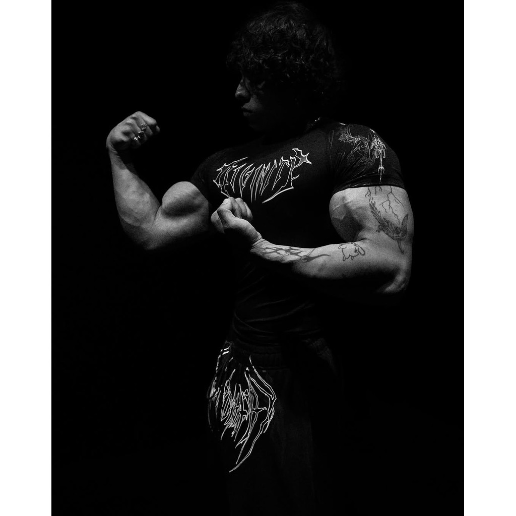 Turtleneck Black Wolf Club Hip Hop Breathedivinity Compression Shirt ...