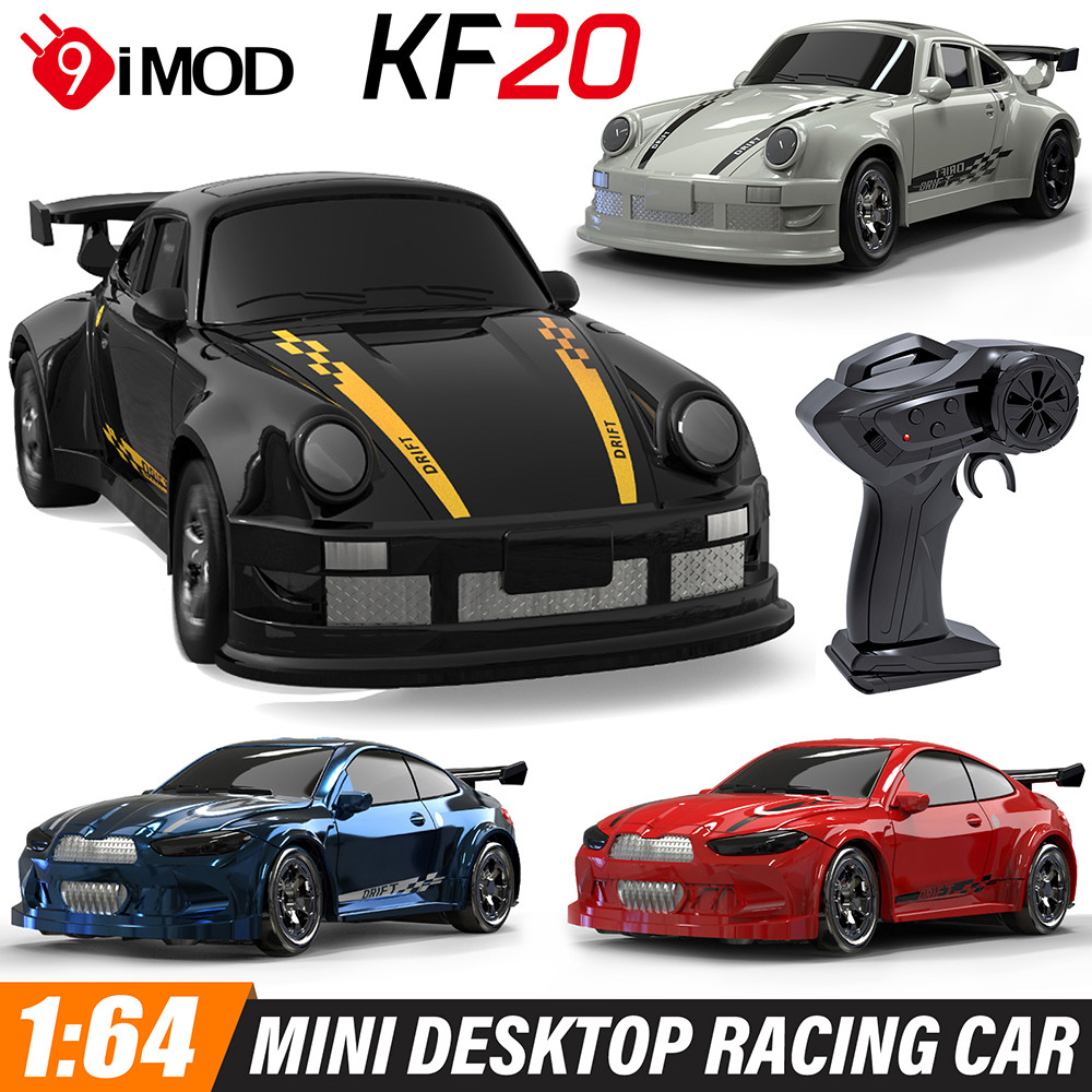 9IMOD 1/64 Drift Car KF20 Mini Desktop Racing Car 4WD 2.4GHZ Simulation ...