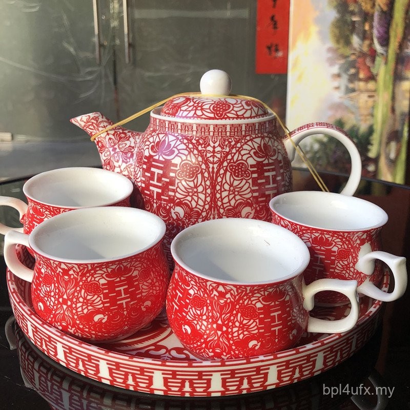 Toast Tea Set Wedding Supplies Hong Kong Style Newcomer Toast Tea Cup ...