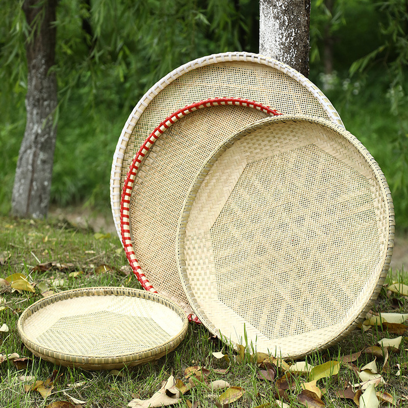 Produk Buluh Tulen Buatan Tangan Buluh Anyaman Dustpan untuk ...