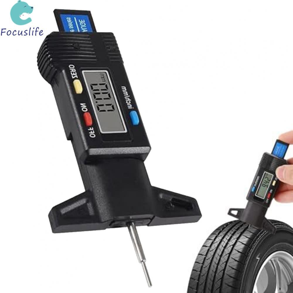 Digital Tyre Depth Gauge Compact And Lightweight Design Easy-to-read ...