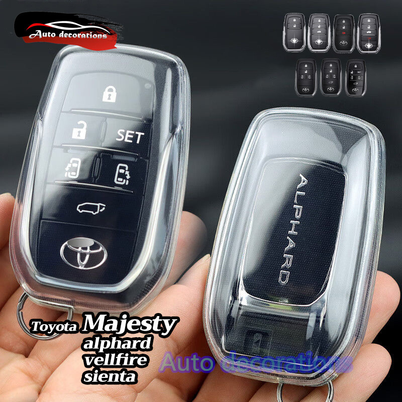 Toyota smart key case suitable For Toyota Majesty Alphard Vellfire ...