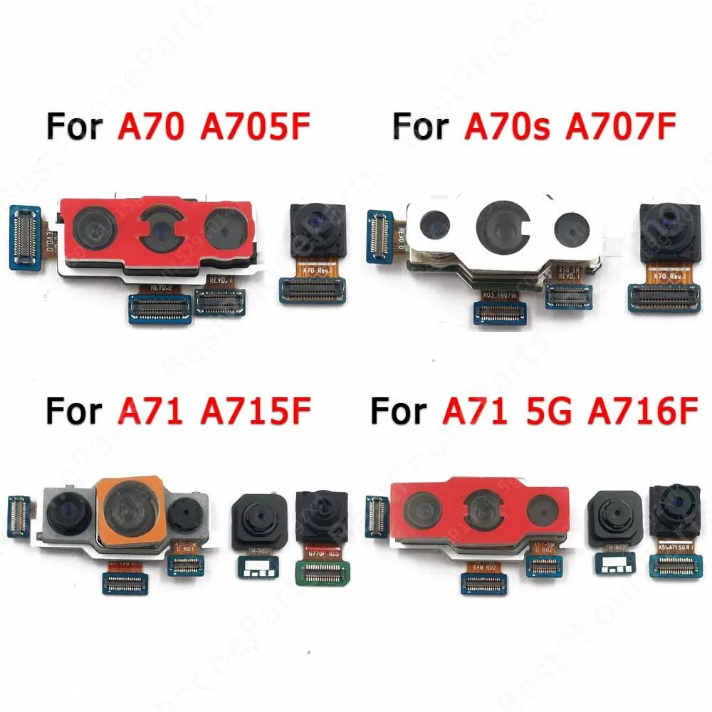 Original Rear Front Camera For Samsung Galaxy A71 5G A70s A70 Back ...