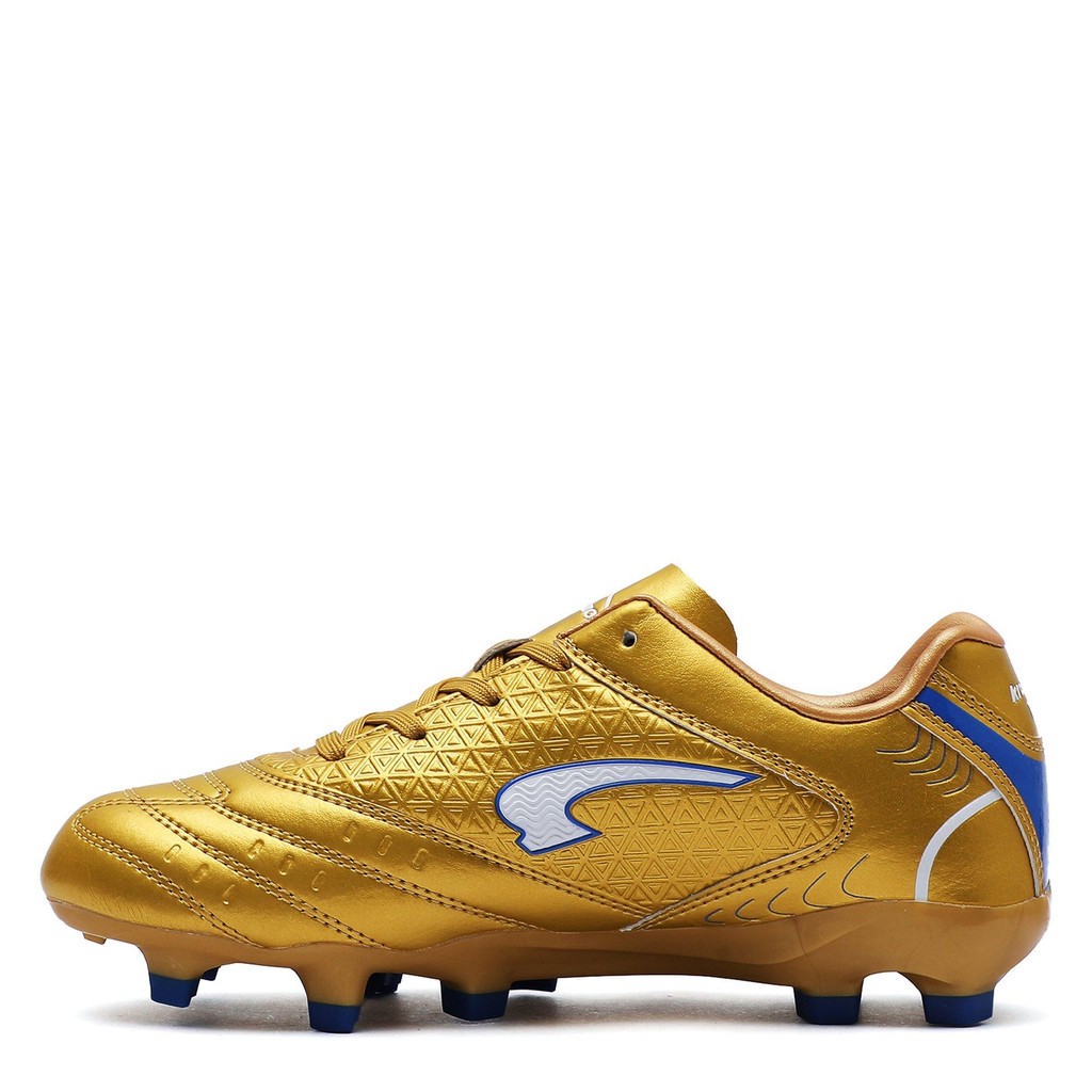 Kronos Junior Boys Costa 7 Firm Ground Childrens Football Boots (Gold ...