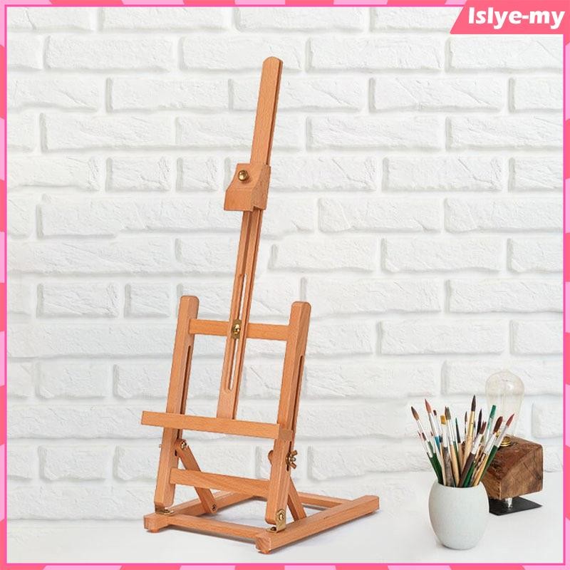 [LslyeMY] Tabletop Display Easel Stand Wooden Painting Easel for ...