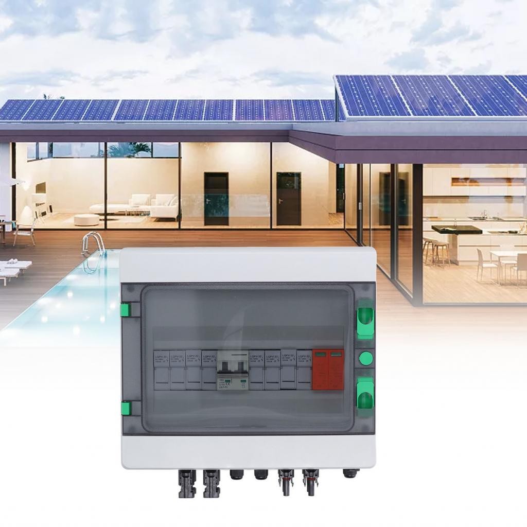 Ffggg 4 String Solar Combiner Box PV with 63A Circuit Breakers 15A ...