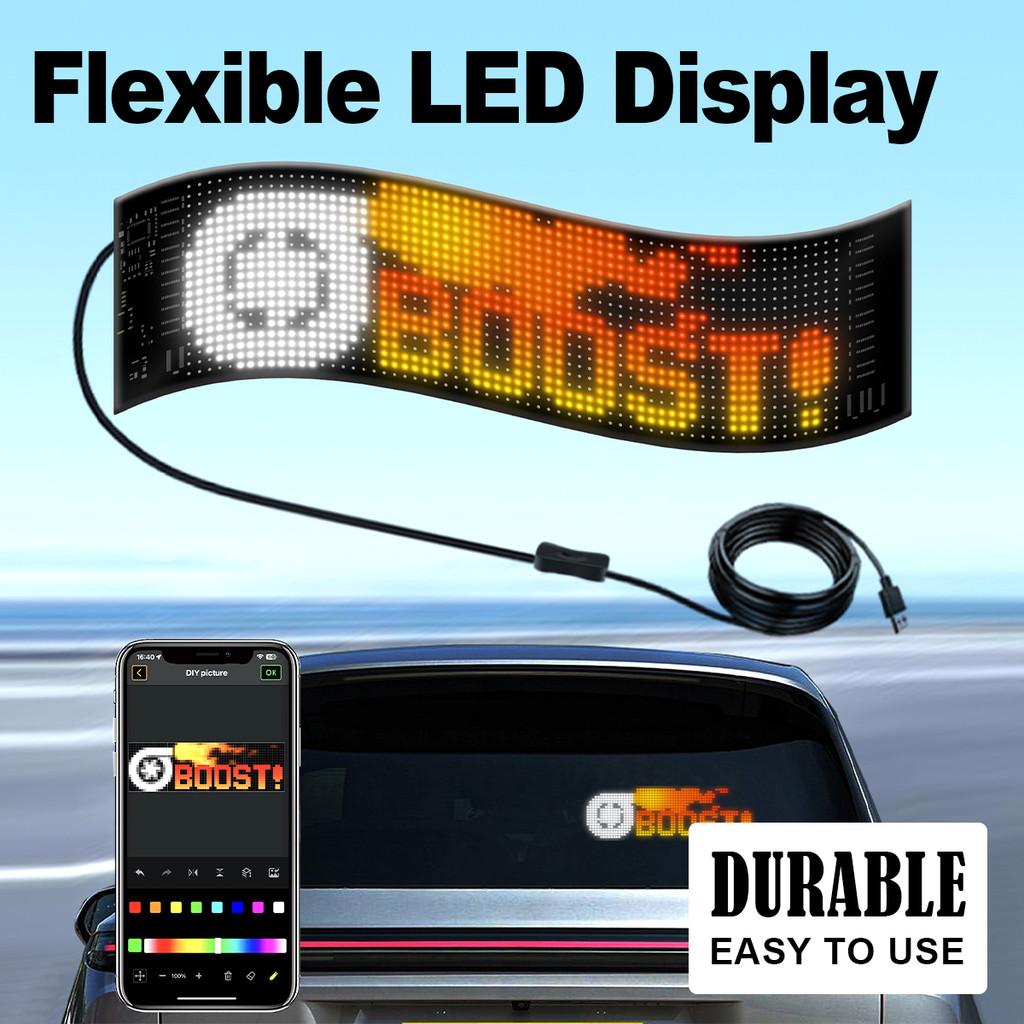 App Control Led Matrix Panel Pixel Light Diy Flexible Smart Indoor ...