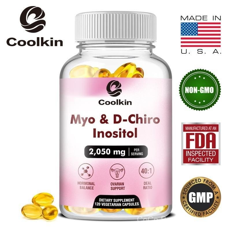 Myo-Inositol-D-Chiro Inositol-Dietary Supplement, Untuk Dewasa, 30 / 60 ...