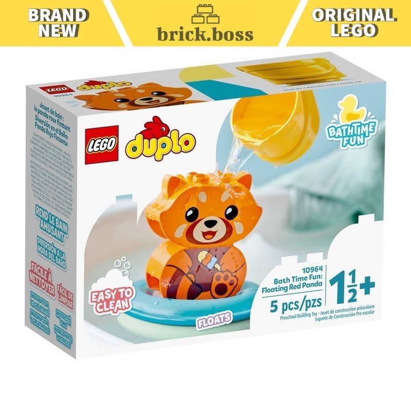 LEGO 10964 Bath Time Fun: Floating Red Panda | Brick Boss | Shopee Malaysia