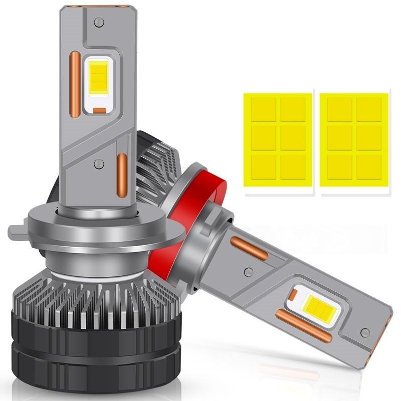 H11 LED H7 Car Headlight Bulb Canbus CSP Turbo Headlight LED H4 H1 9005 ...