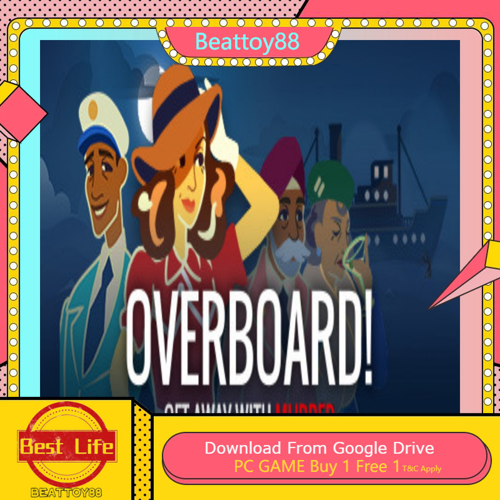 Overboard! [PC GAME] Detective Visual novel [GDrive Download] | Shopee ...