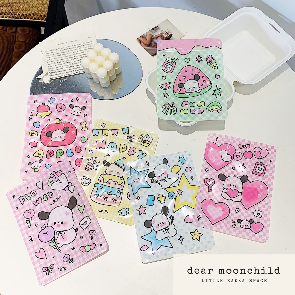 [Dear Moonchild] 1pcs Korean Cute Ins Gift Bag Sealing Bag Ziplock Bag ...