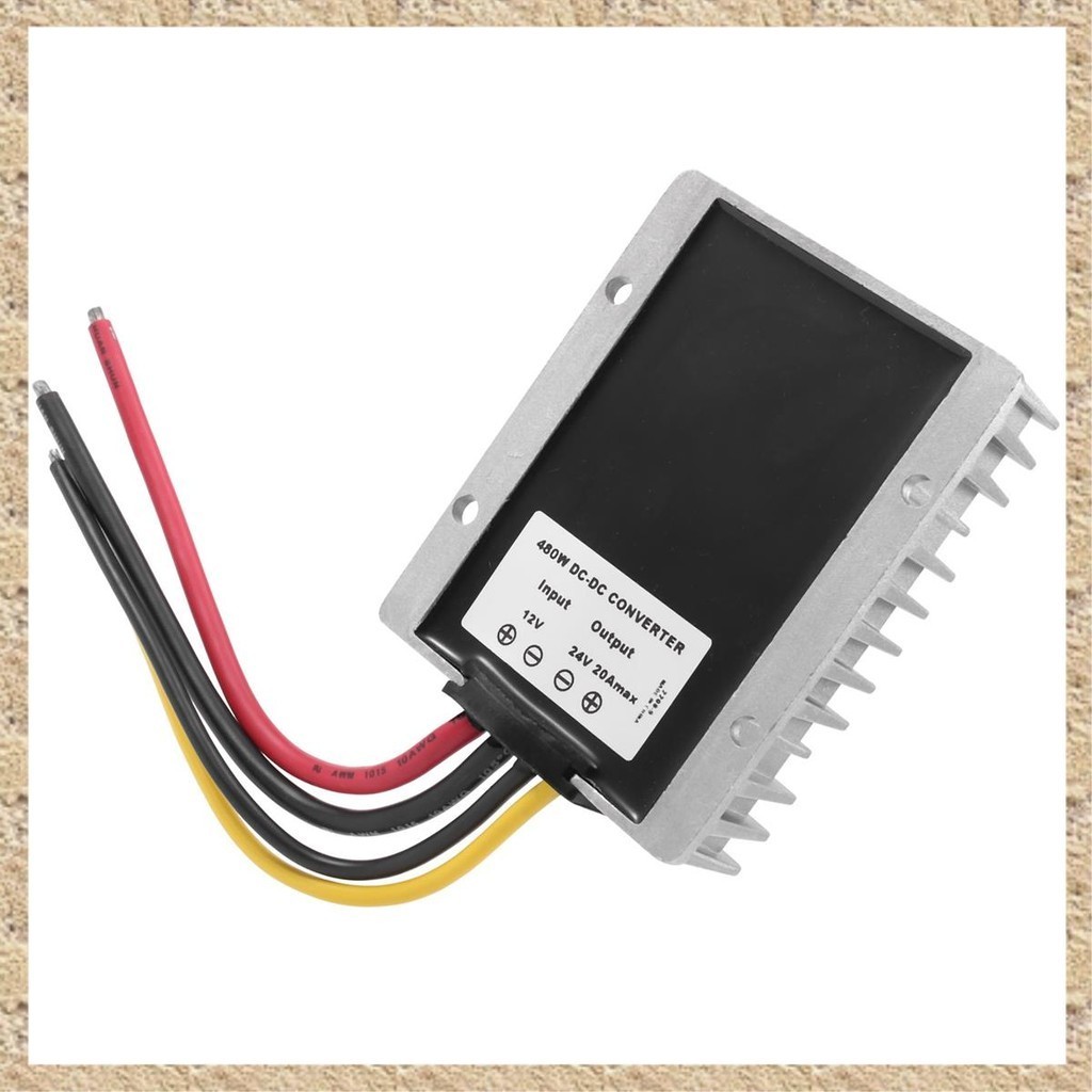 (J Z P L) DC/DC 12V to 24V Boost Converter 20A 480W Boost Voltage ...