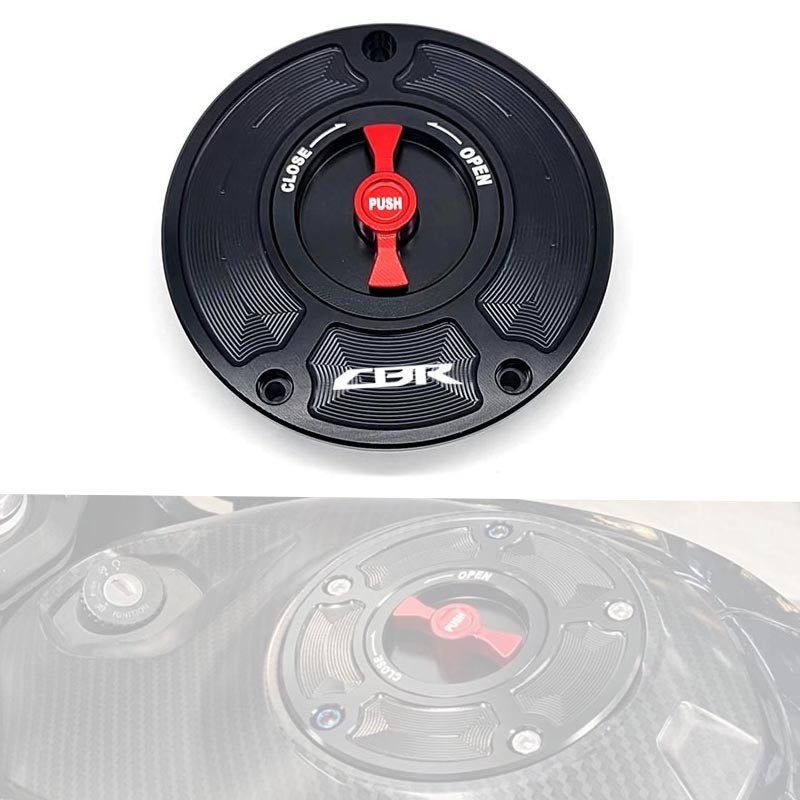For HONDA CBR 600 CBR600 F4I F4 F3 F2 Motorcycle CNC Gas Fuel Tank Cap ...