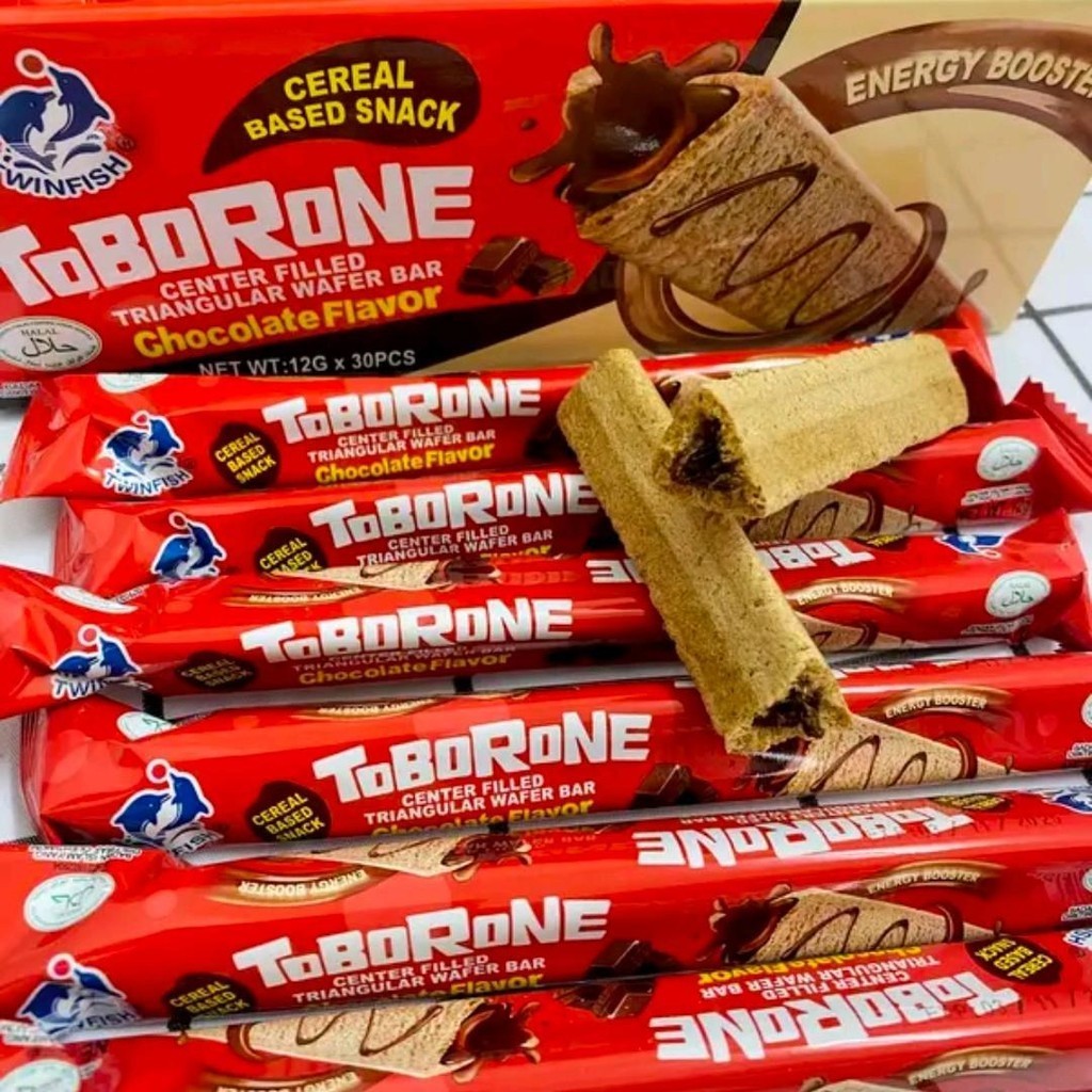 Toborone Triangle Center Filled Wafer Bar Halal 30 pcs | Shopee Malaysia