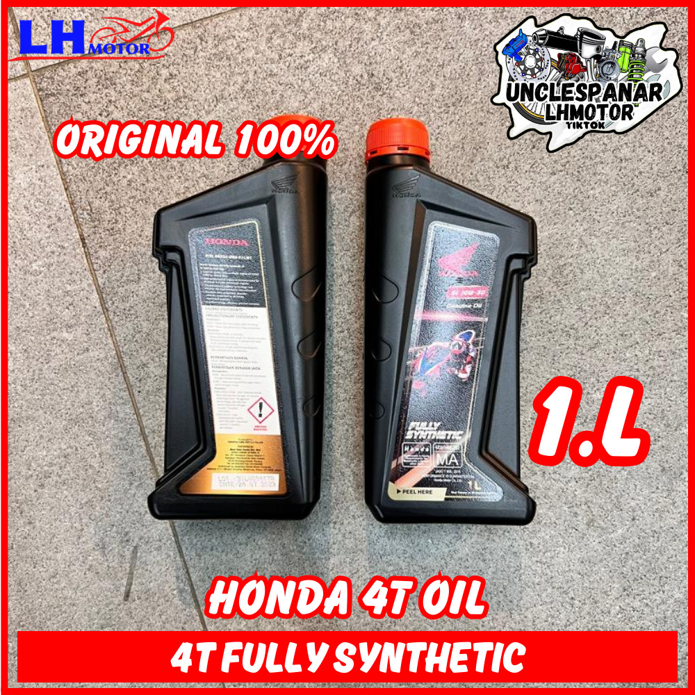 4T HONDA HGO SL 10W-30 FULLY SYNTHETIC 1L | Shopee Malaysia