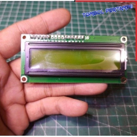 LAYAR Lcd Screen 1602 Female Socket for Small CPU Pertamini Digital Pom ...
