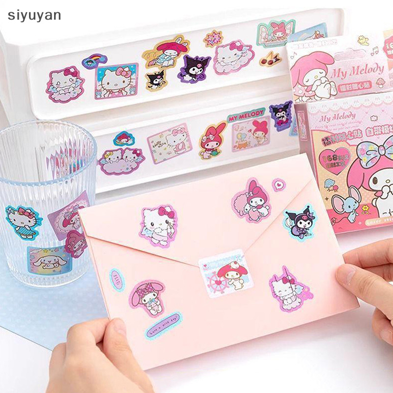 Si Sanrio Anime Stickers Kawaii Sanrio Hello Kitty Kuromi Cinnamoroll ...