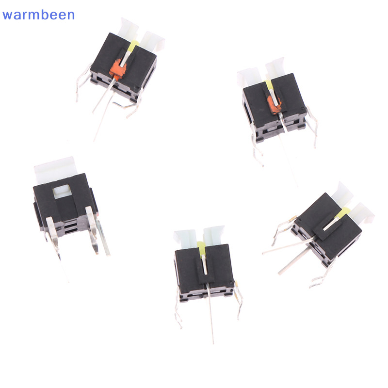 (warmbeen) 5Pcs TS-H002 6*6*7 Illuminated Tact Switch 4 Pin DIP Type ...