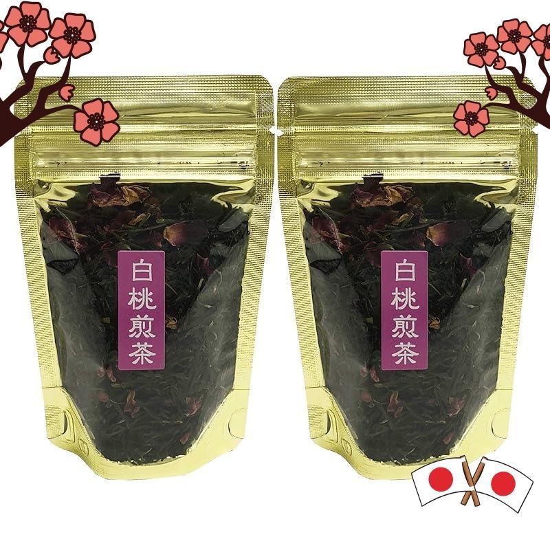[From JAPAN]White Peach Green Tea A high-quality tea selected by a ...