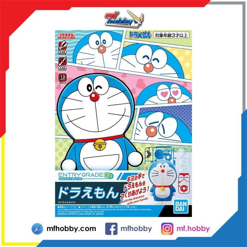 Entry Grade Doraemon (Bandai) | Shopee Malaysia