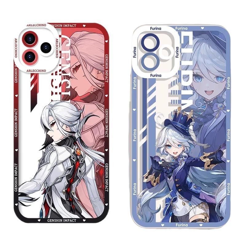 Genshin Impact Arlecchino Furina Phone Casing For Huawei Honor 90 Lite ...