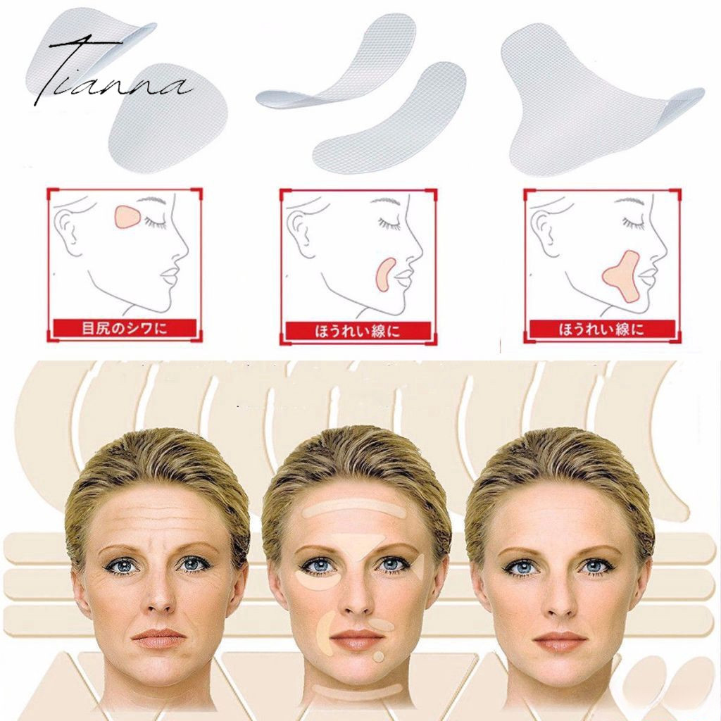 12/24/27Pcs/Set Facial Line Wrinkle Sagging Skin Lift Up Tape Frown ...
