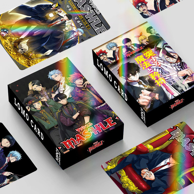Mashle: Magic and Muscles Laser Flash Lomo Card Double-sided Photocard ...