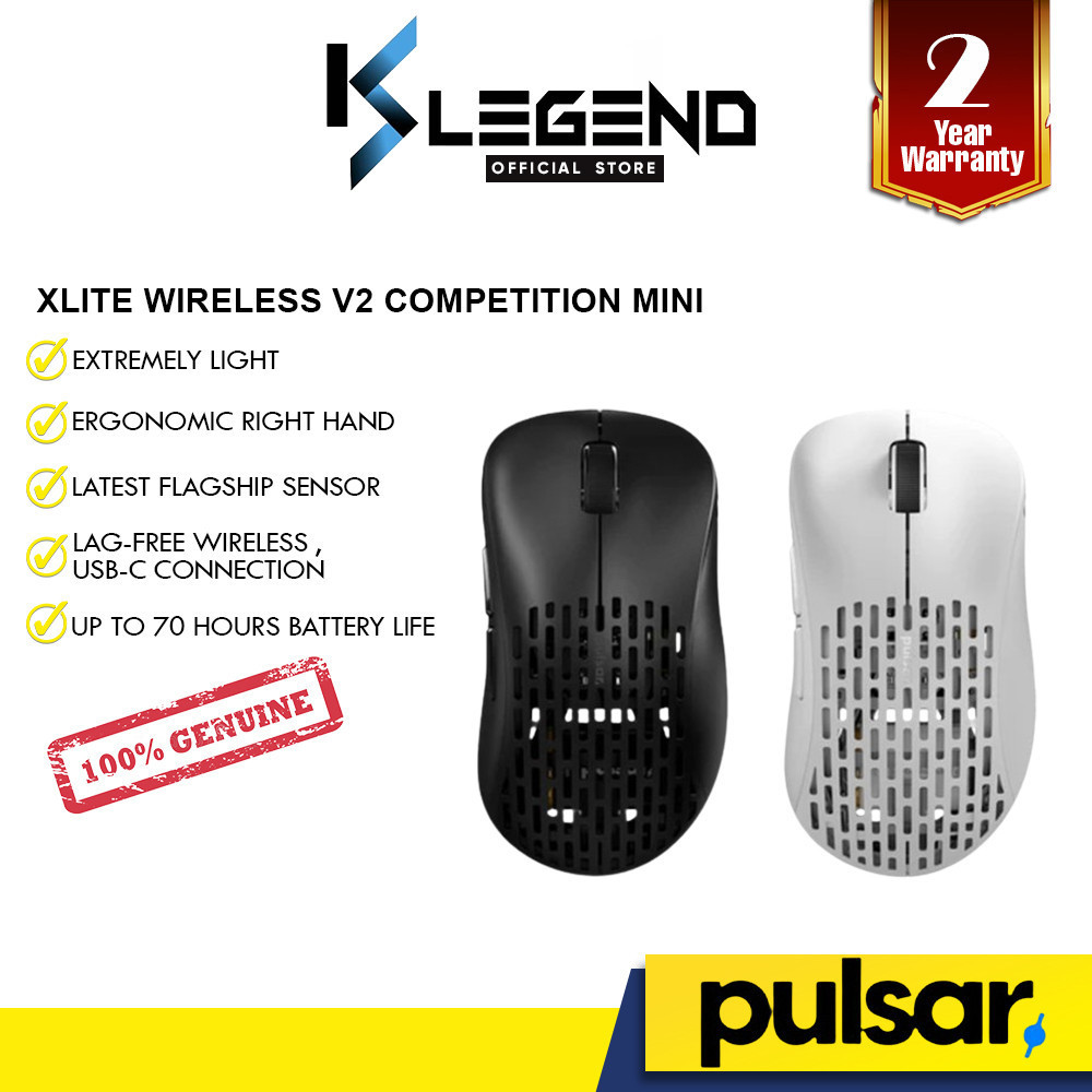 Pulsar Xlite Wireless V2 Competition Mini / Pulsar Xlite Wireless V2 ...