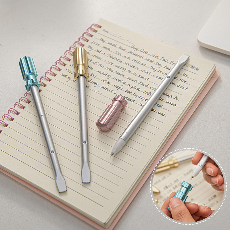Screwdriver Ballpoint Pen Creative Funny Gift Toy Wrenches Neutral Pens ...