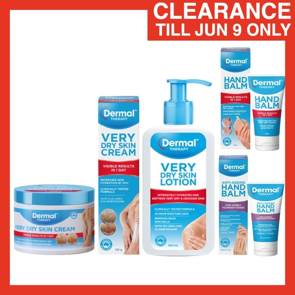 (INTENSIVE REPAIR) Dermal Therapy Very Dry Skin Cream Hand Balm Skin ...