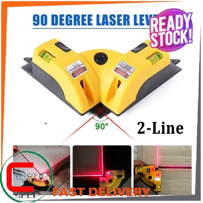 90 Degree Vertical Horizontal Laser Line Word Line Projection Square ...
