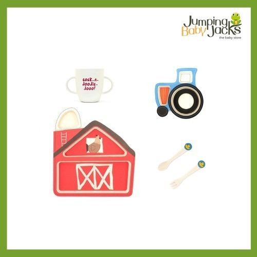 Bamboozle Barnyard Shaped Dinner Set | Shopee Malaysia