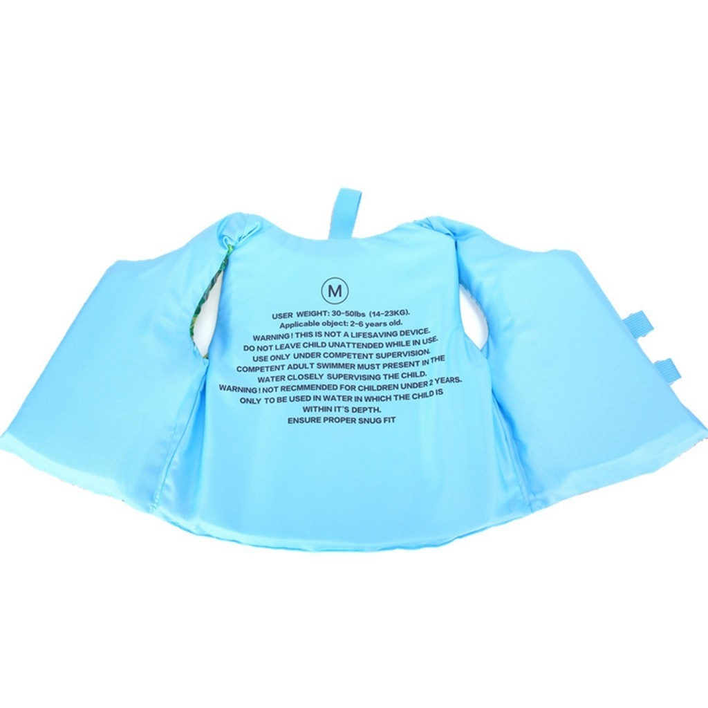 HaK-Kids Swimming Life Vest Cartoon Animals Print Flotage Life Jacket ...